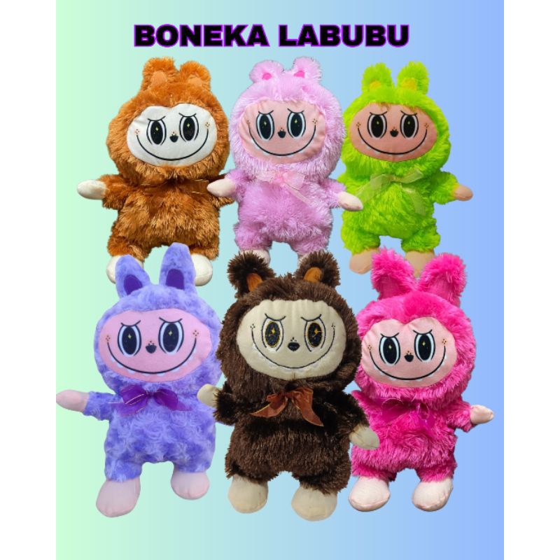 Jual BONEKA LABUBU LED / LAMPU the monster viral -+45 CM | Shopee Indonesia