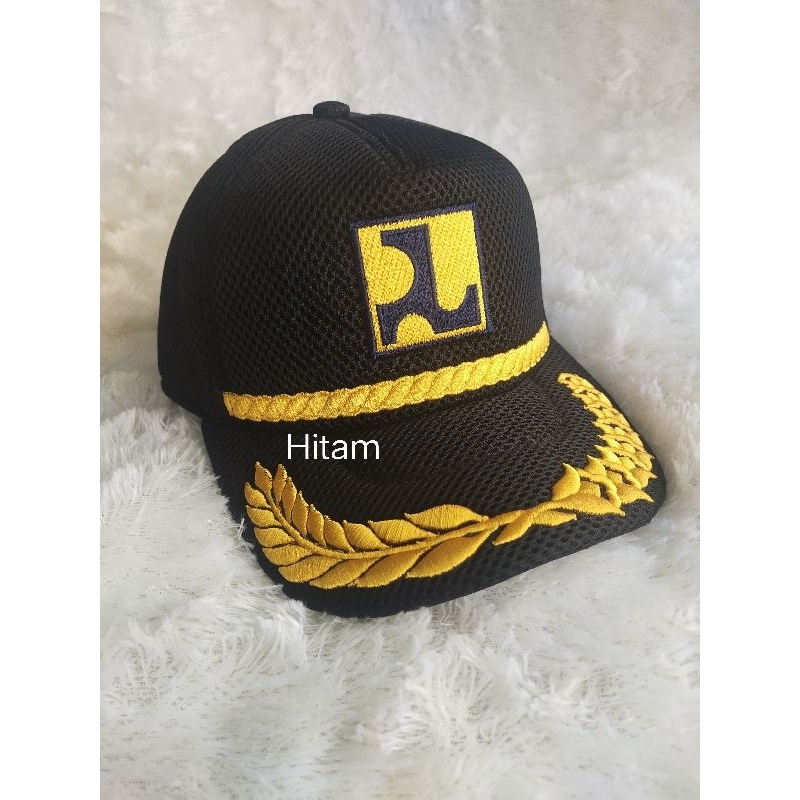 Jual Topi kementerian PU bahan jaring,TOPI KEMENTERIAN PUPR | Shopee ...