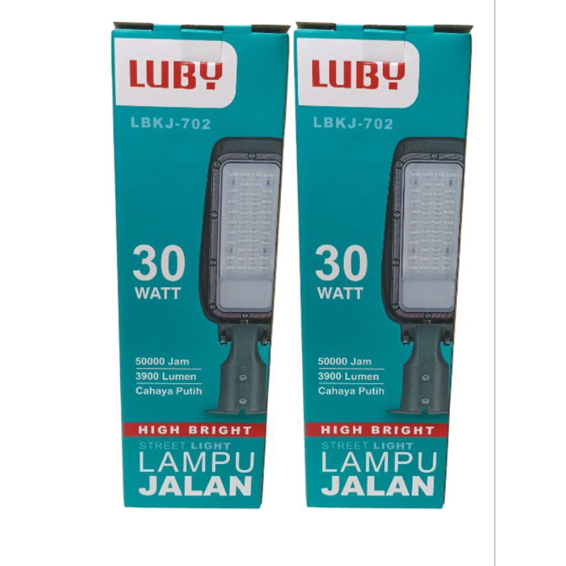 Jual Lampu LED PJU LUBY LBKJ-702 30W 30 WATT / LAMPU JALAN / LAMPU PJU ...