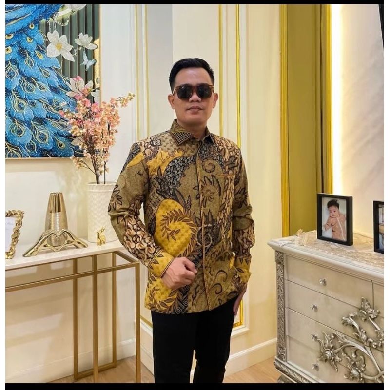 Jual Kemeja batik jaitan semi jas,dobel puring tricot dan puring ...