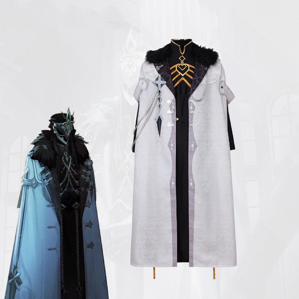 Jual Eleven Fatui Harbingers The Captain Capitano Cospaly Costume ...