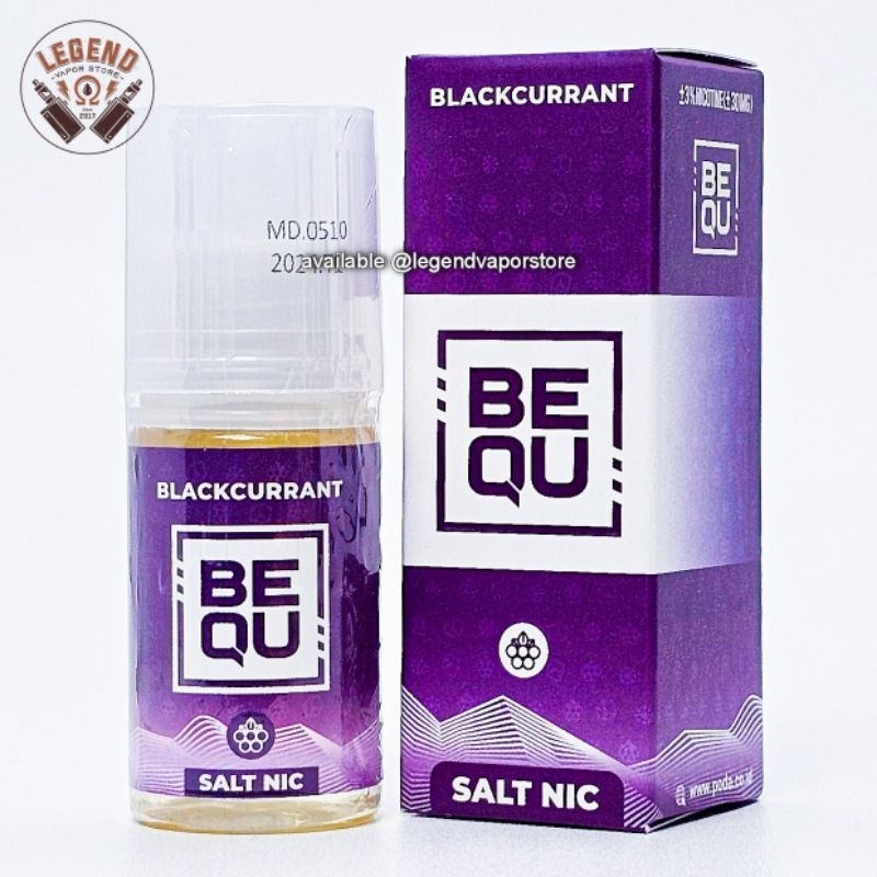 Jual SALT NIC - LIQUID BEQU Blackcurrant 30ML 30MG AUTHENTIC | Shopee ...