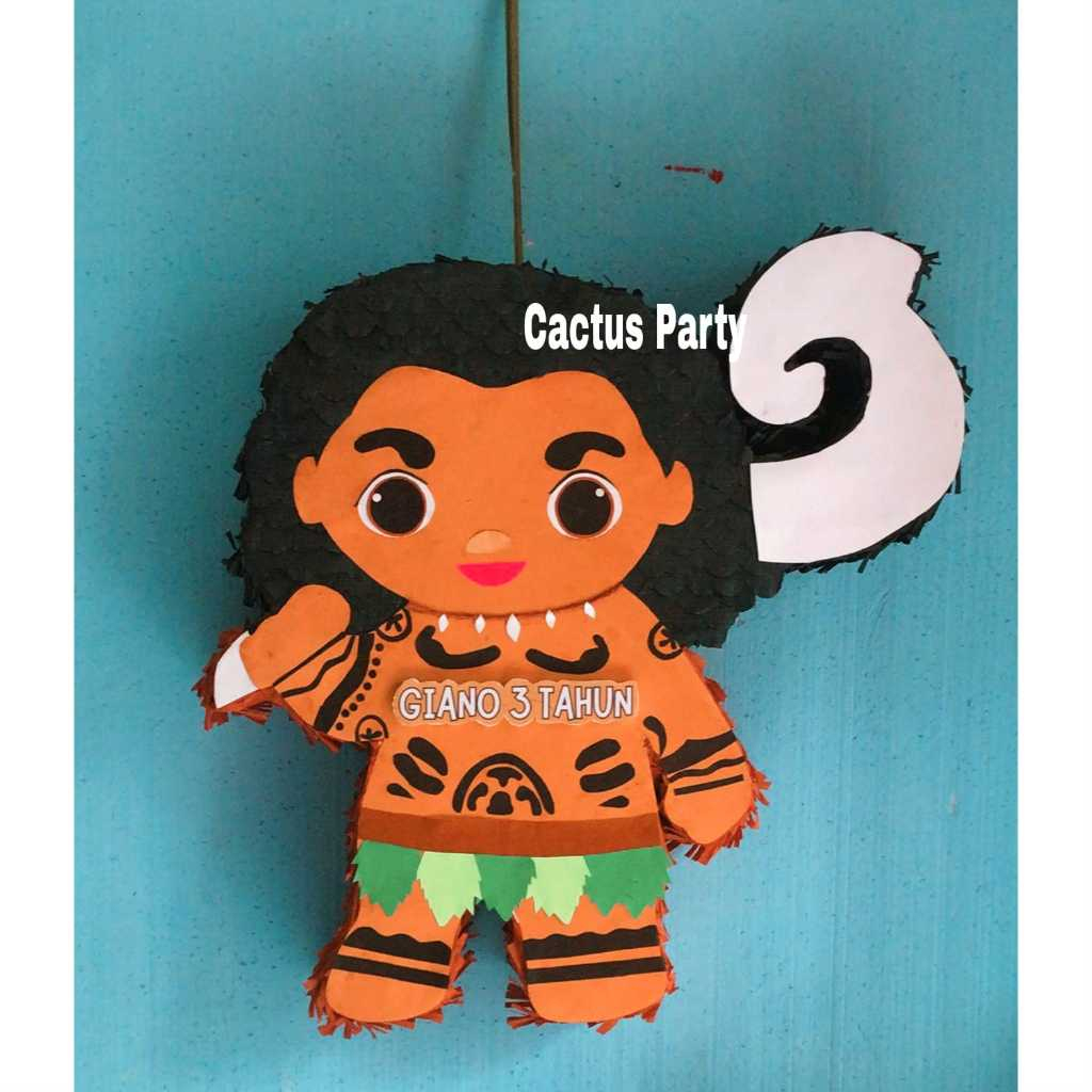Jual Pinata Pukul/Pinata Tarik Karakter Ulang Tahun Motif Maowi ...
