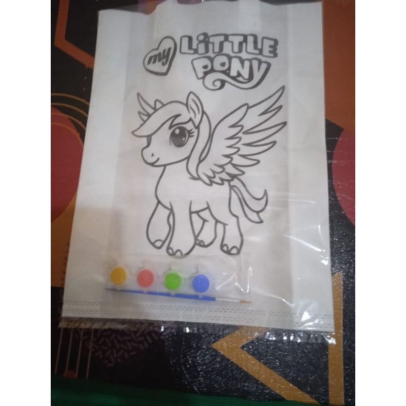 Jual Tas Lukis anak anak 1 set melukis bodybaag tas tali pajang ...
