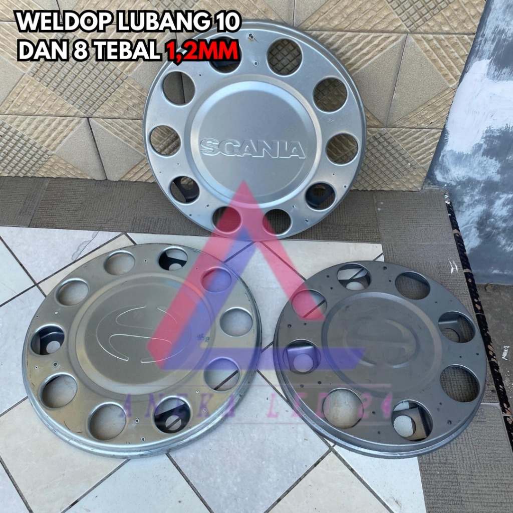 Jual Weldop Ring 20 Depan Baut Roda 8 dan10 Model Scania Hino Big Bus ...