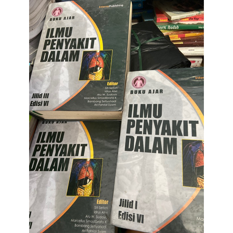 Jual Buku ajar ilmu penyakit dalam jilid 1,2,3 edisi VI | Shopee Indonesia