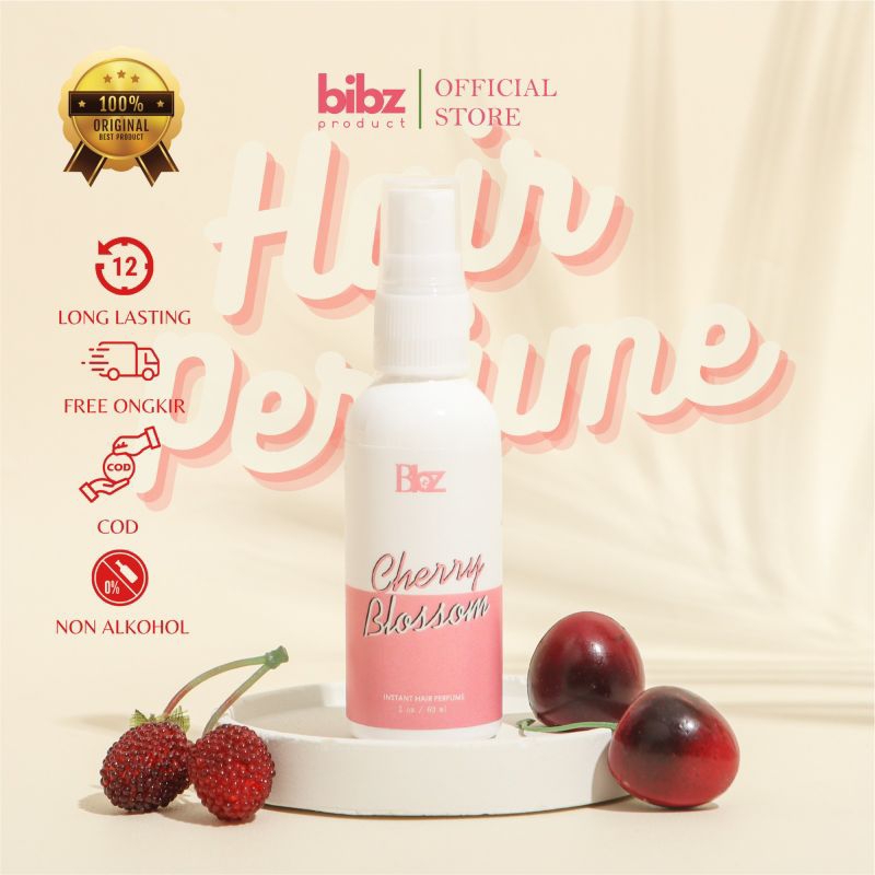 Jual Parfum Rambut Instan Wanita / Pewangi Rambut Bibz 60 ml | Shopee ...
