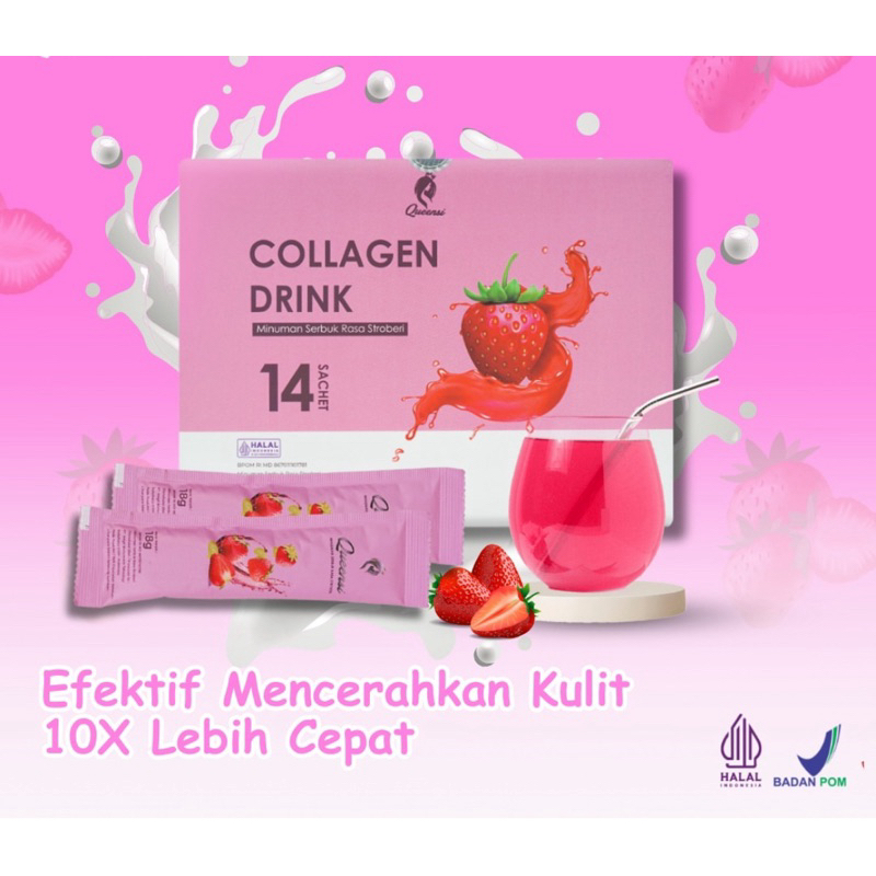 Jual COLLAGEN DRINK MENGATASI MASALAH KULIT VIRAL RASA STOBERI HALAL BPOM JAMIN ASLI | Shopee ...