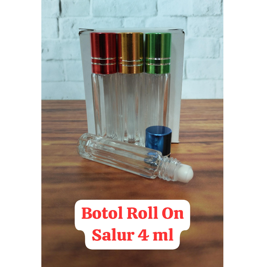 Jual BOTOL ROLL ON ((SALUR 4 ML)) HARGA PER LUSIN / 12 PCS | Shopee ...