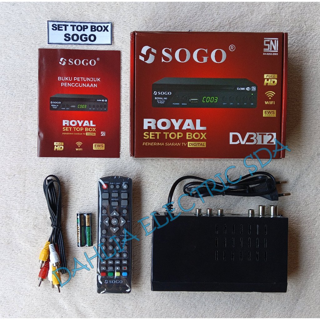 Jual SET TOP BOX (STB) MERK SOGO | Shopee Indonesia