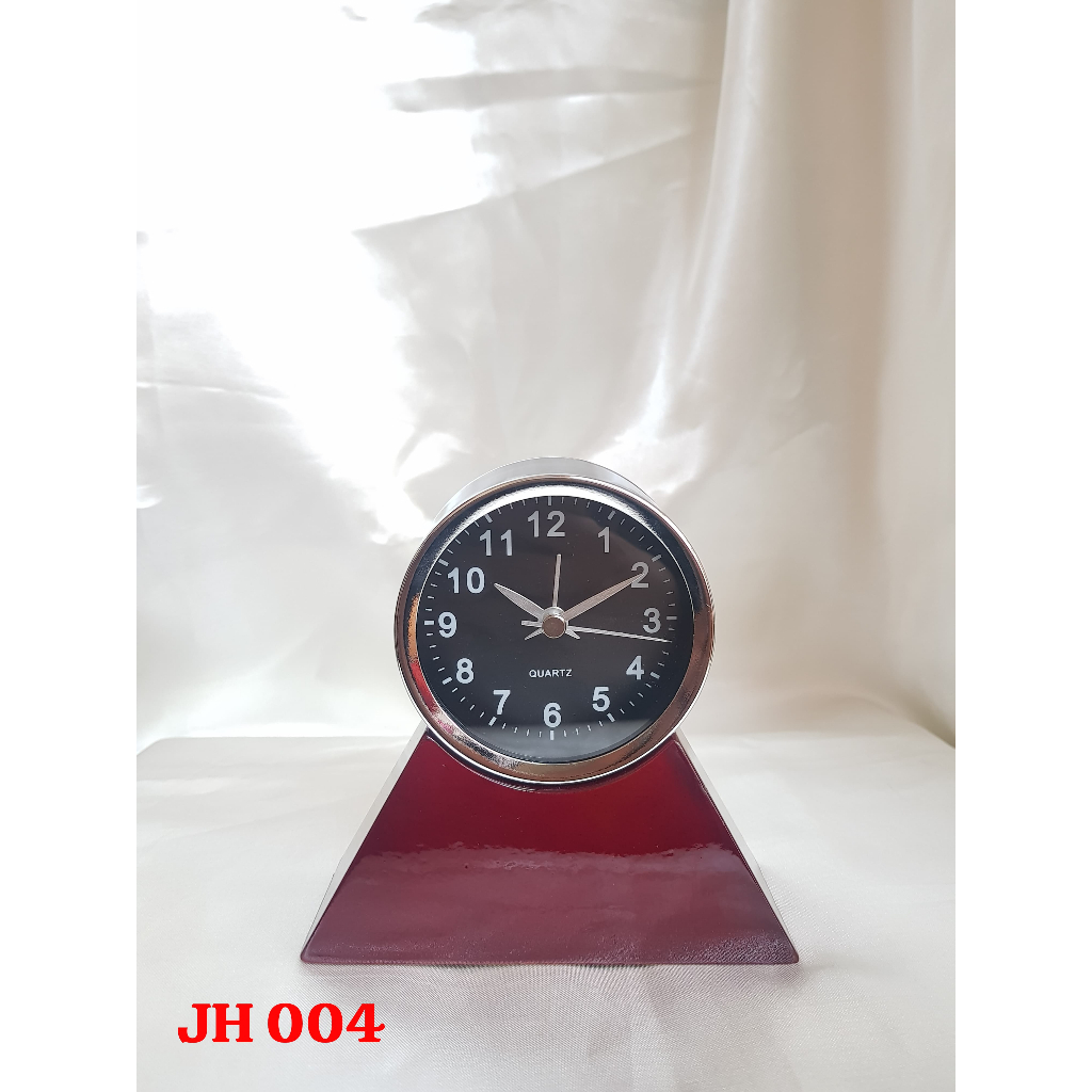 Jual Jh 004 | Jam A | Jam meja | Jam meja kayu | Jam Souvenir (dapat di ...