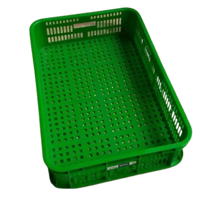 Jual Green Leaf Keranjang Industri Container krat plastik Box Buah Roti ...