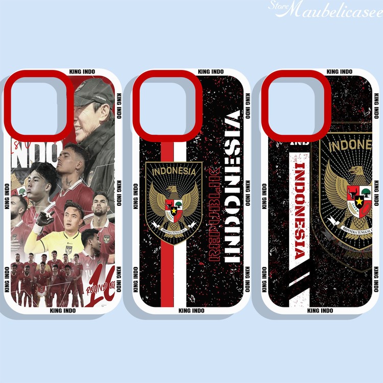 Jual MBC022 Case TIMNAS Protechtor cover list fashion case for iphone ...