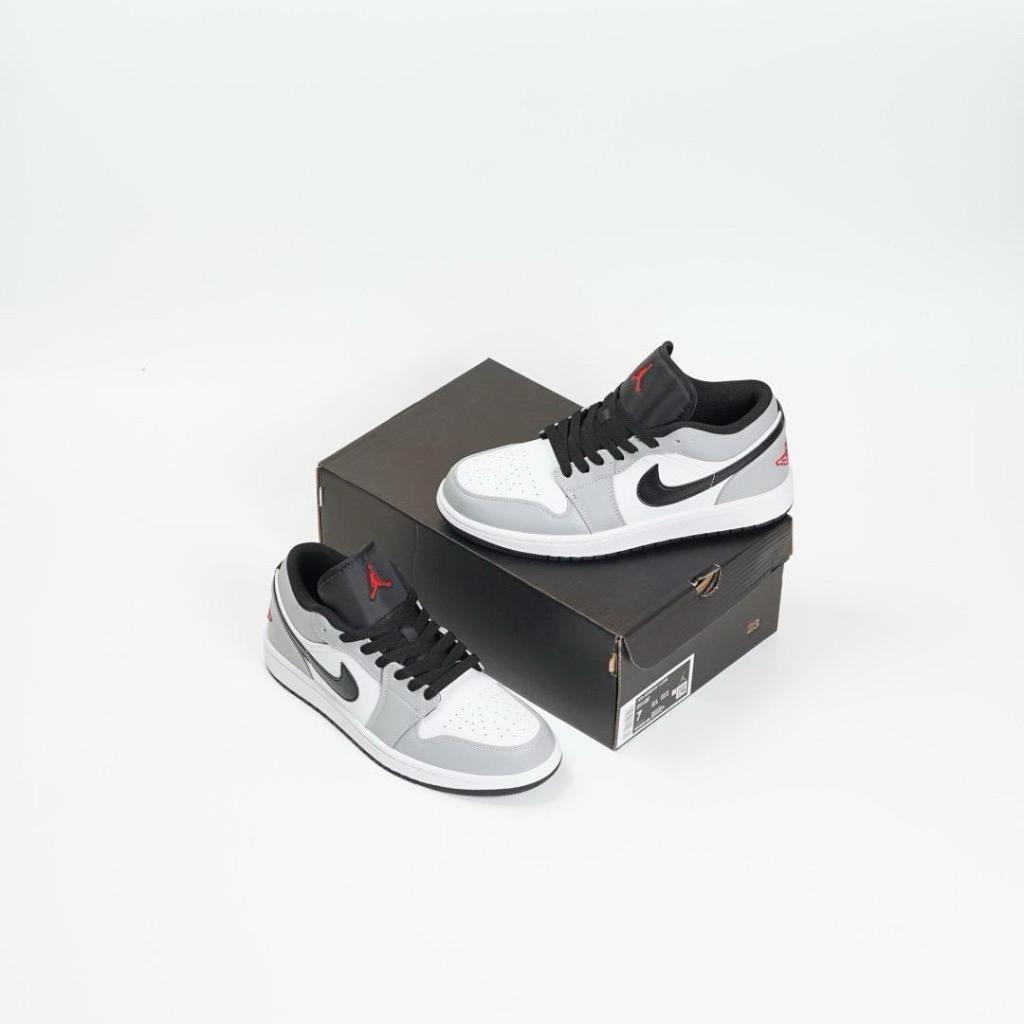 Jual Nike Air Jordan 1 Low Smoke Grey | Shopee Indonesia