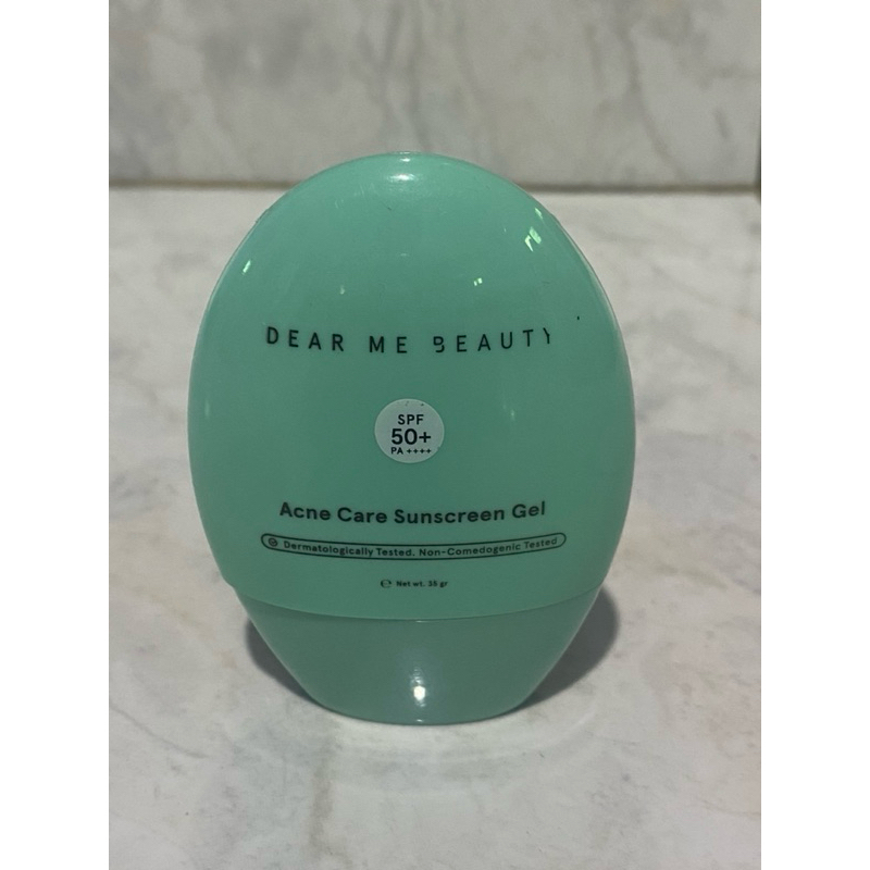Jual PRELOVED Skincare - Dear Me Beauty Acne Sunscreen Gel SPF 50+ PA ...