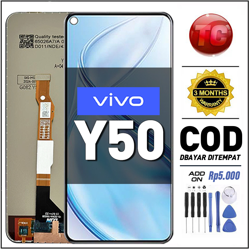 Jual LCD Vivo Y50 Original 100% Fullset hp Touchscreen ori asli For ...