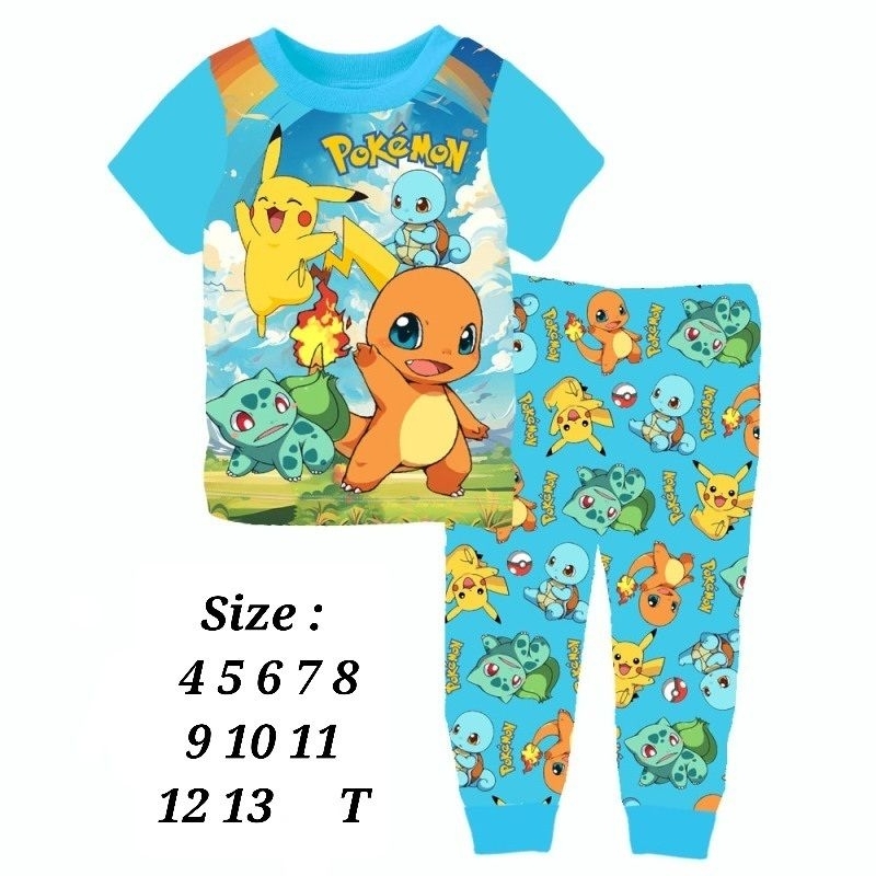 Jual PIYAMA CUDDLE ME POKEMON GLOW IN THE DARK | Shopee Indonesia