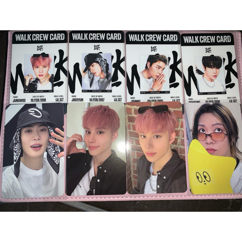 Jual PHOTOCARD WALK POSTER CARD PC OFFICIAL NCT 127 BENEFIT FANSIGN ...