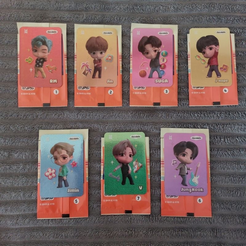 Jual Photocard Official TinyTAN BTS X Chocolatos versi Dynamite (Sealed) | Shopee Indonesia