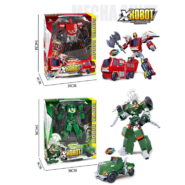 Jual Super Robot X - Pahlawan Deformation Warrior Mainan Edukasi Anak ...