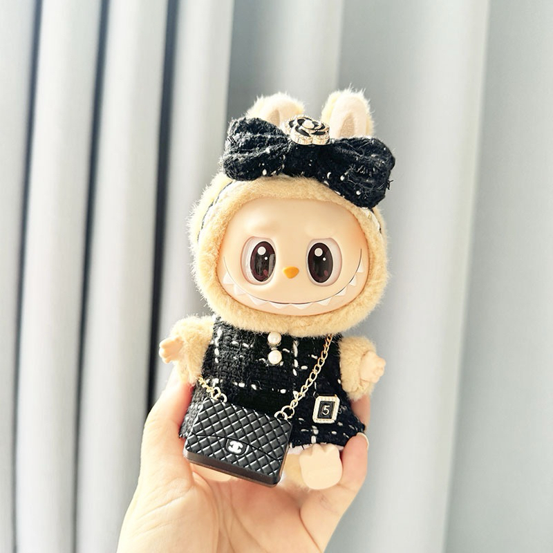 Jual [READY] ch*nel luxury premium labubu outfit/pop mart labubu ...