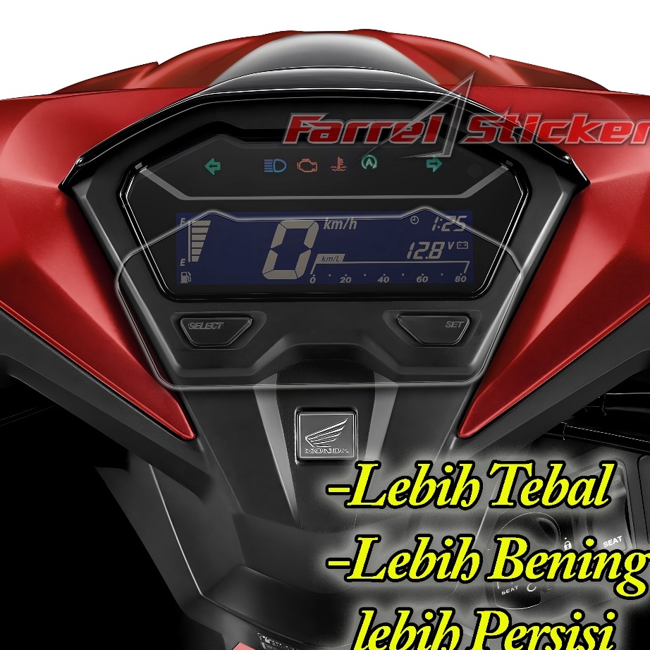 Jual SUPER HOT Stiker Anti Gores Spido meter Vario 125 15 16 Sticker ...