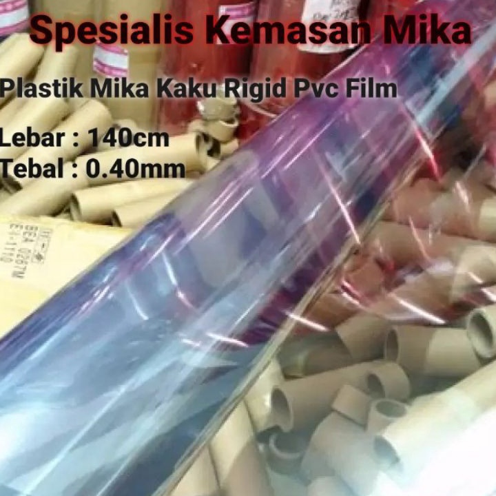 Jual SUPER HEMAT Plastik Mika Kaku Rigid PVC Film Super Clear Tebal 4mm Lebar 14cm | Shopee ...
