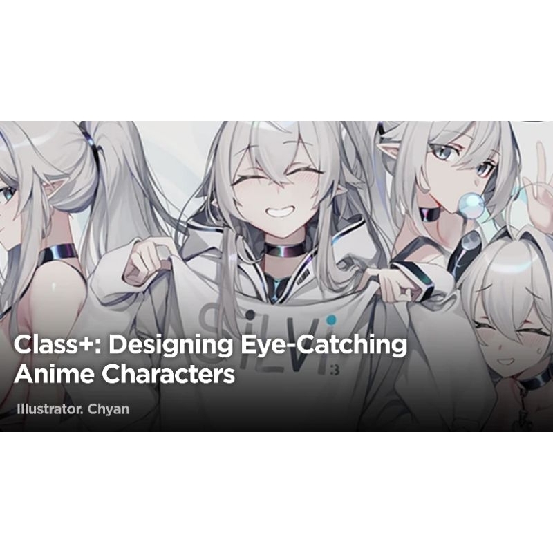 Jual ECOURSE - Class+: Mendesain Karakter Anime yang Menarik - Chyan ...