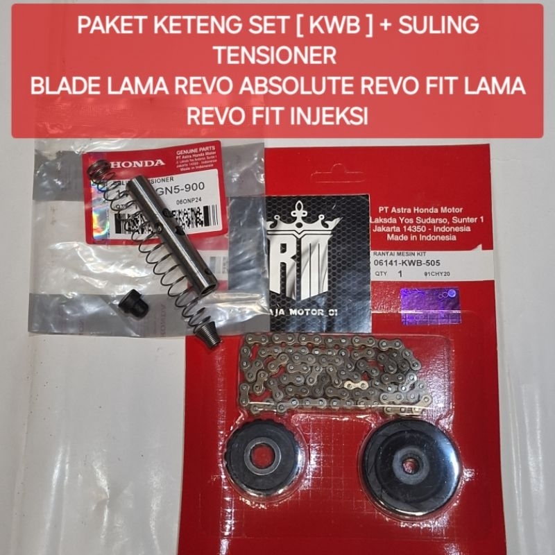 Jual RANTE KETENG SET KWB + SULING TENSIONER REVO ABSOLUTE BLADE LAMA REVO FIT LAMA REVO FIT ...