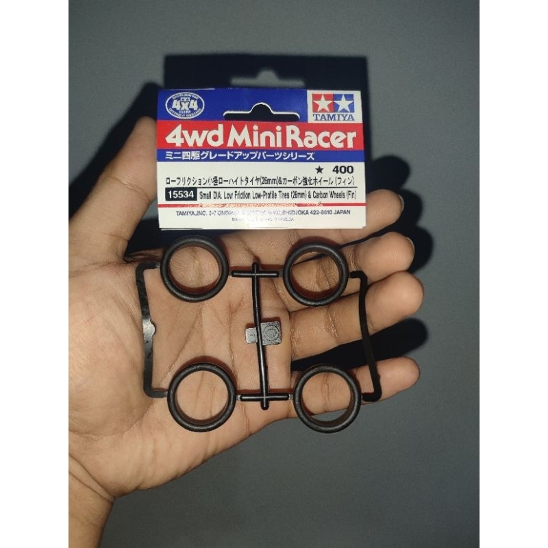 Jual TAMIYA TIRE LOW FRICTION BLACK LOW PROFILE MEDIUM ORIGINAL BAN ...