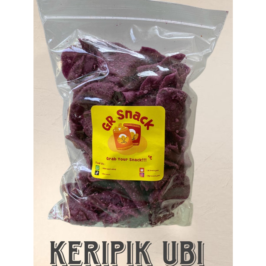 Jual KERIPIK UBI UNGU 100gr / KERIPIK UBI KILOAN / KERIPIK KETELA ...
