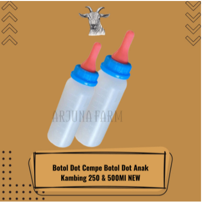 Jual Botol Dot Cempe Anak Kambing Domba Sapi Kapasitas 250Ml & 500Ml ...