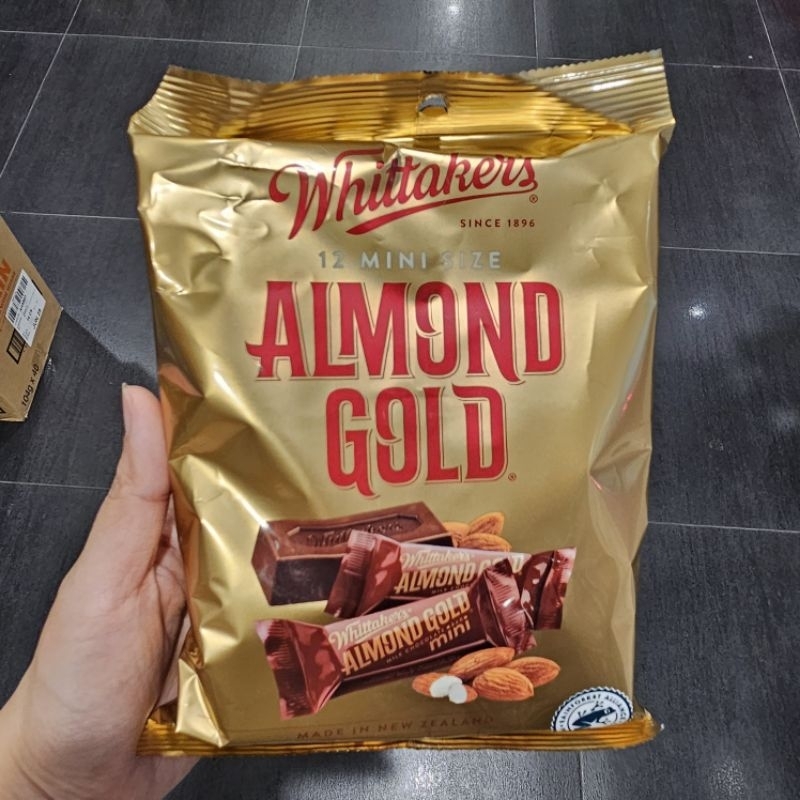 Jual Whittakers Mini Size Slab Almond Gold/Berry Forest/Creamy Milk ...