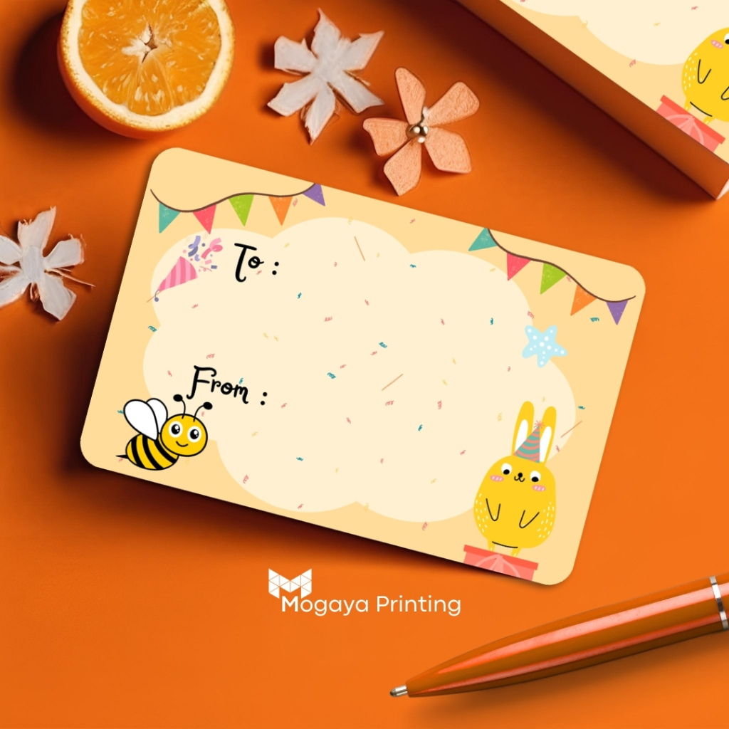 Jual Greeting Card Polos Kartu Ucapan Terimakasih Ulang Tahun Hampers ...