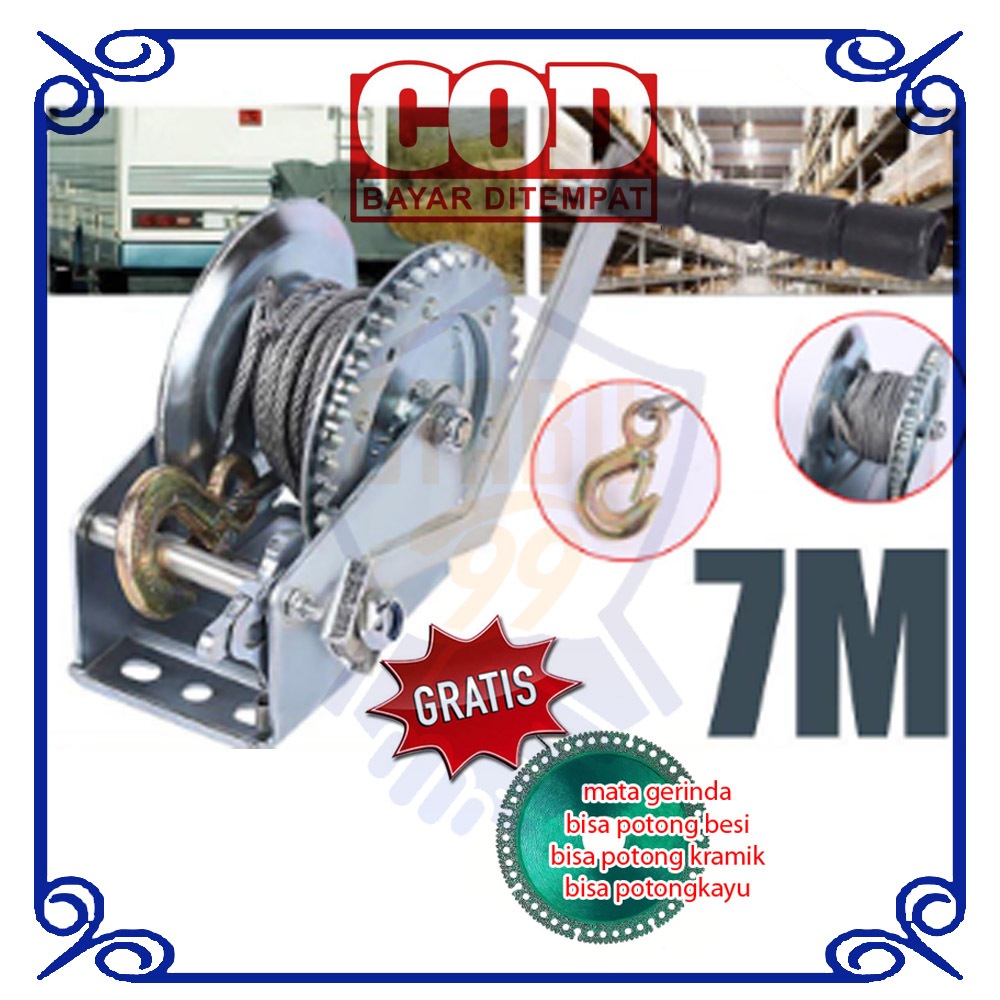 Jual katrol rel set manual sliding atap buka tutup fiber glass void ...