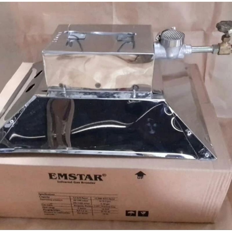 Jual pemanas ayam emstar gasolec komplit selang regulator | Shopee ...