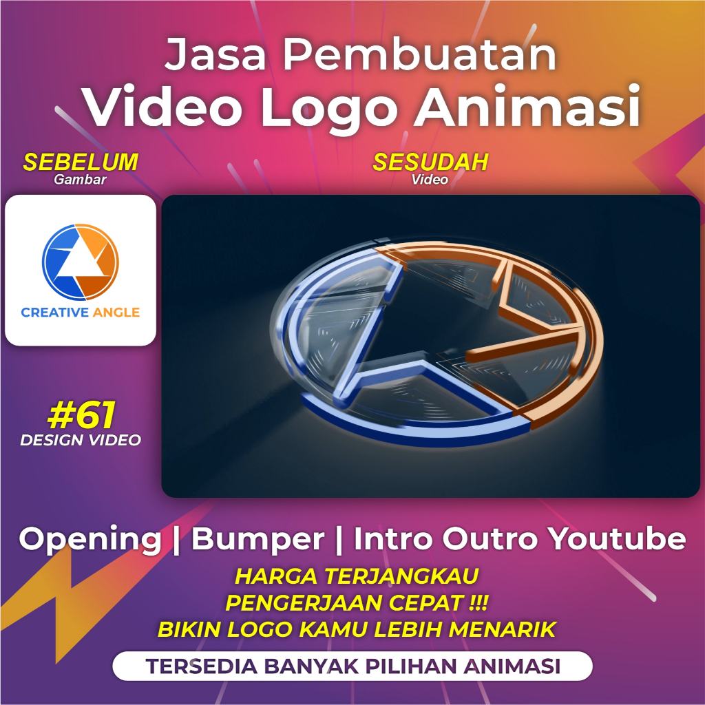 Jual Jasa Pembuatan Video Animasi Opening Intro Outro Logo UMKM ...
