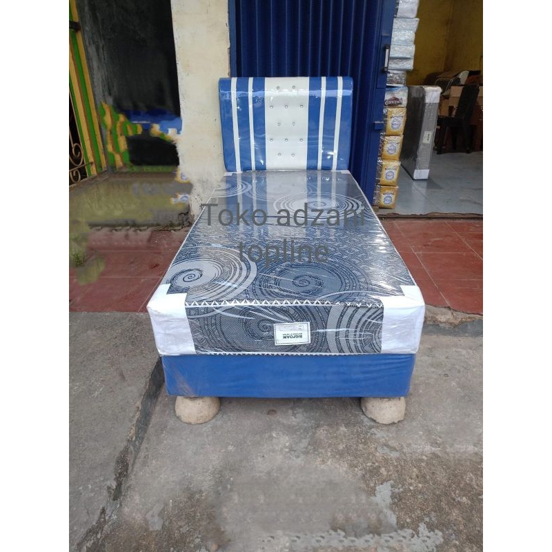 Jual DIPAN SET KASUR SINGLE 90x190x20/22cm | Shopee Indonesia