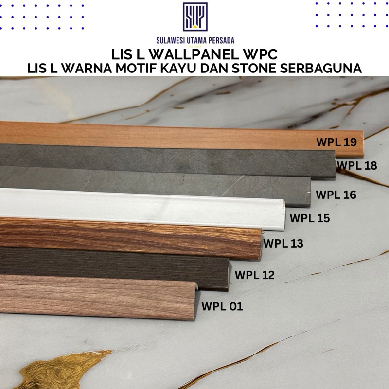 Jual lis siku wpc wall panel lis siku wall panel panjang 3 meter ...