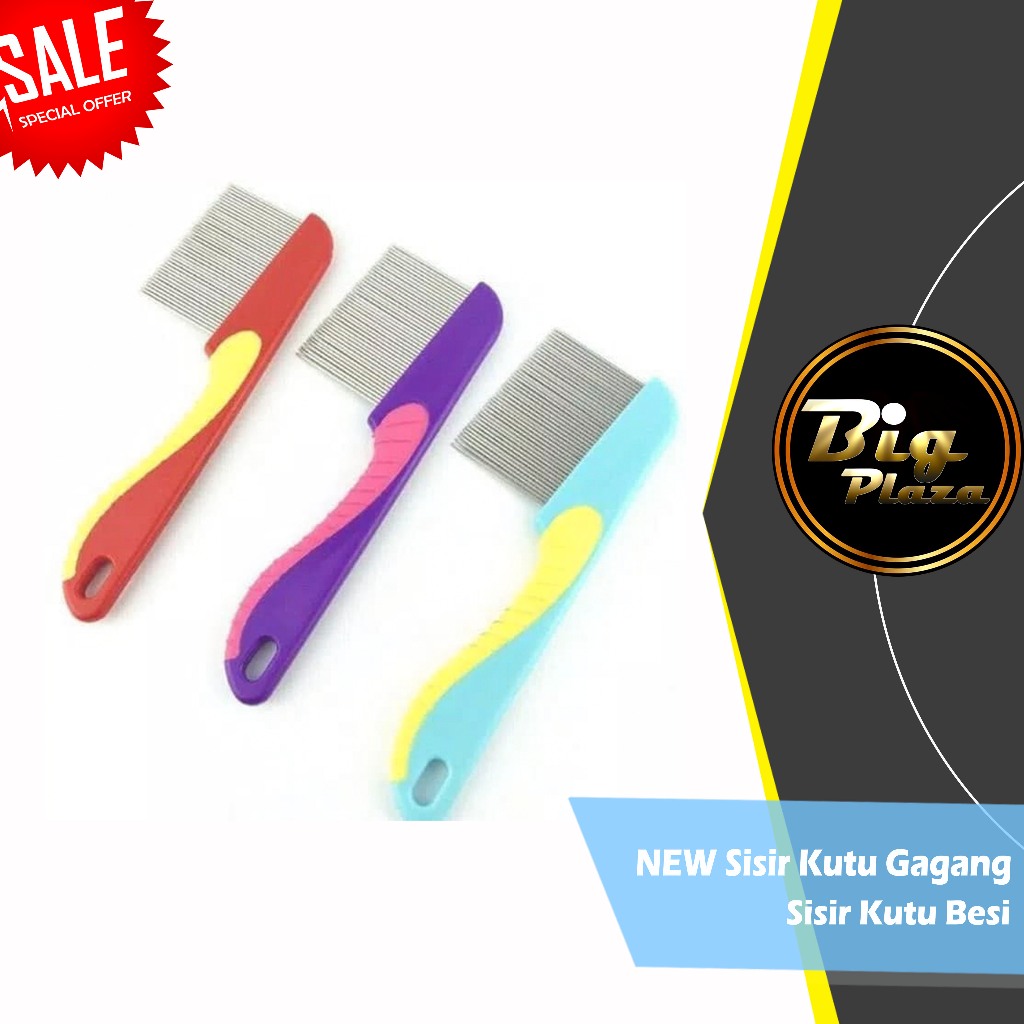 Jual Sisir Kutu Gagang / Sisir Kutu Besi Serit Gagang 0485 | Shopee ...
