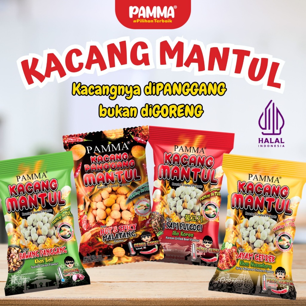 Jual PAMMA KACANG MANTUL - 65 GR { MANTAP BETUL} | Shopee Indonesia
