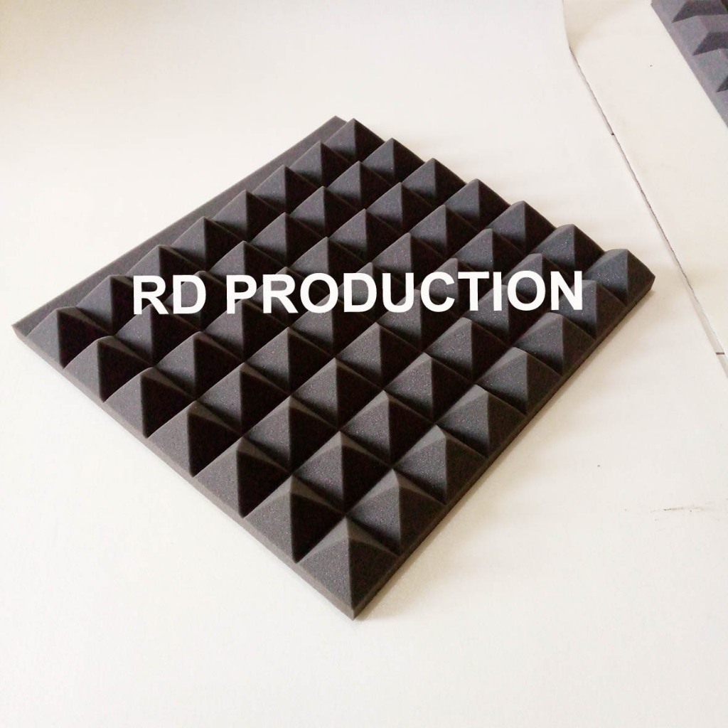 Jual Busa Peredam Suara MODEL Pyramid tebal 5cm Acoustik Foam Peredam ...