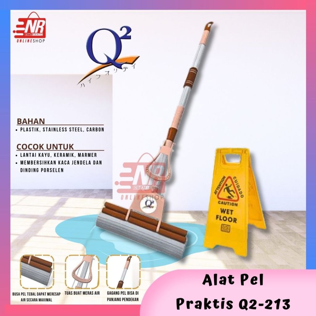 Jual Alat Pel Lantai Modern Busa Keras Q2-213 / Pel Sodok Busa Tebal ...