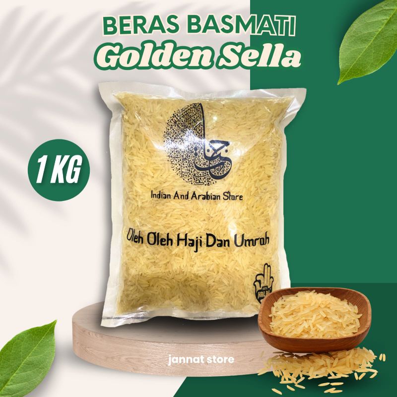 Jual BERAS BASMATI GOLDEN SELLA KUALITAS TERBAIK 1KG | Shopee Indonesia