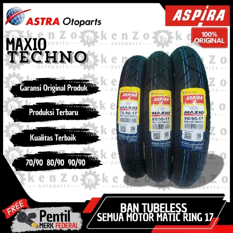 Jual [Gratis Pentil] [Produksi Terbaru] Ban Depan Motor Bebek Honda ...