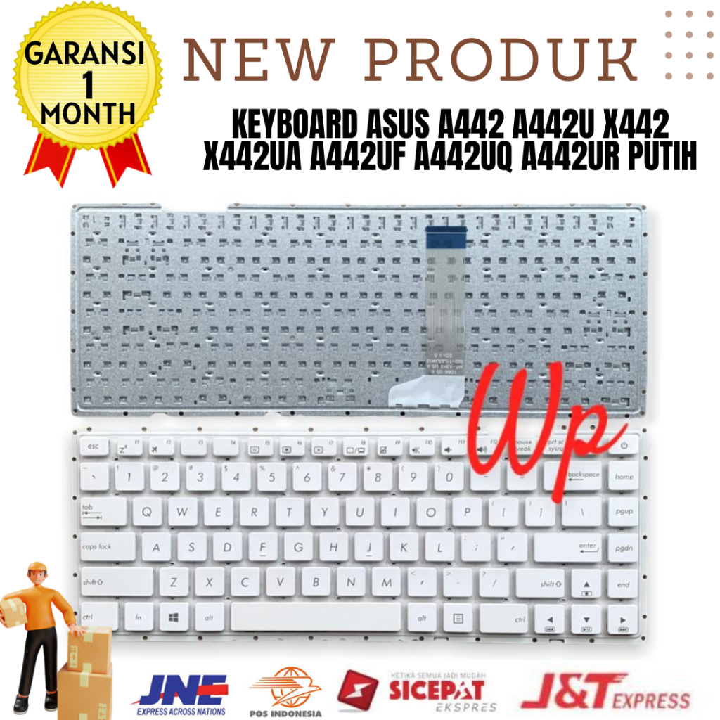 Jual Keyboard Asus X442 A442 A442U X442U X442UA A442UF A442UQ A442UR ...