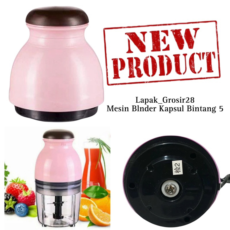 Jual Mesin Blender Capsul Bintang 5 Warna Random | Shopee Indonesia
