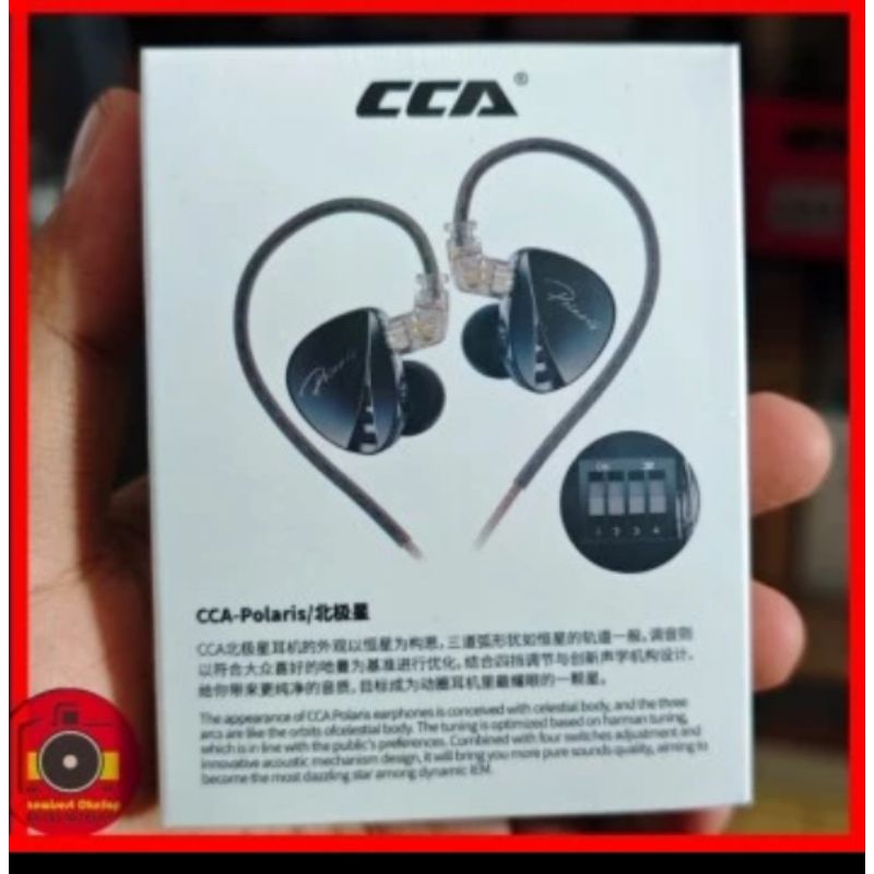 Jual IEM CCA Polaris mic 4 tuning switch Single DD Earphone Headset ...
