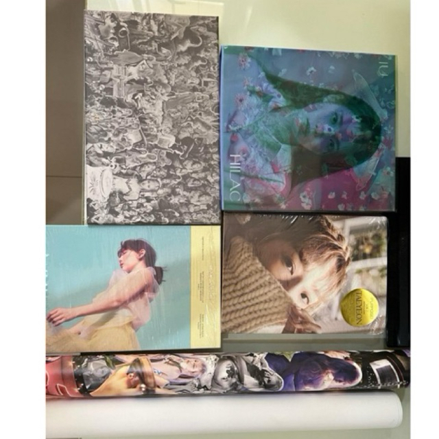 Jual PRELOVED ALBUM UNSEALED TAEYEON 1st 2nd RePackage IU LILAC (HILAC Ver) FREE POSTER ...