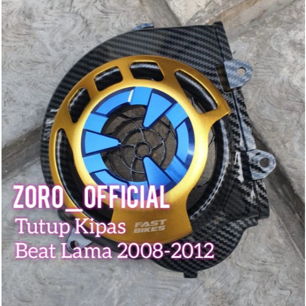 Jual "Cover Tutup Kipas Carbon ZORO untuk Beat Lama / Beat Karbu 2008 ...